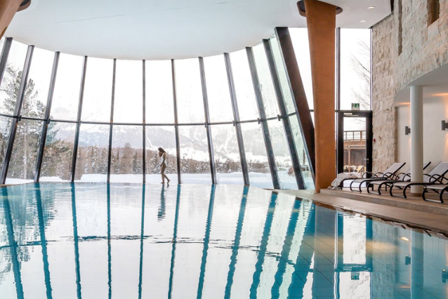 Top 10 luxurious spas in European ski resorts